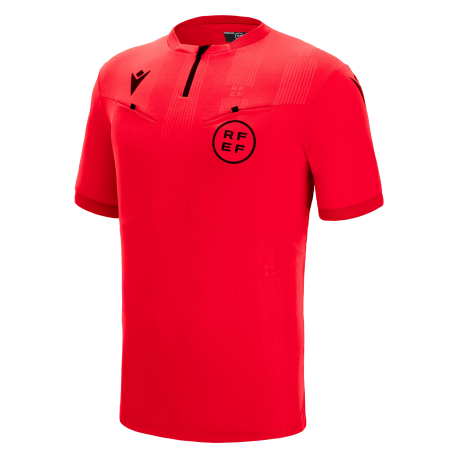Maillot arbitre RFEF rouge 2022-24