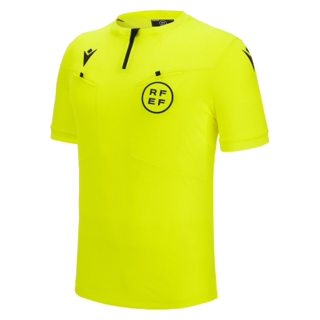 Referee shirt RFEF yellow fluo 2022-24
